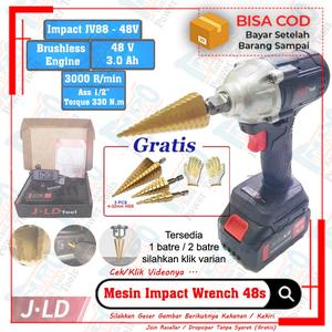 Jual Mesin Bor Impact Inpek Infek Impek Brushless Bor Buka Baut 48s 48v ...
