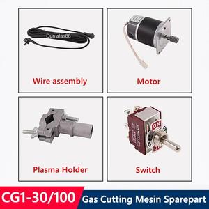 Jual CG1-30 CG1-100 Gas Cutting Machine Motor Switch Kabel Listrik ...