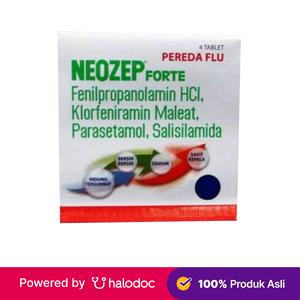 Jual Neozep Forte 4 Tablet - Kota Bekasi - Apotek Halomedika Pekayon ...