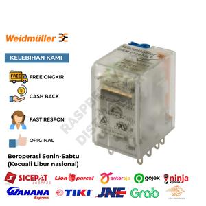 Jual WEIDMULLER 7760056060 DRM270024L - RELAY 2CO 24VDC WITH LED ...
