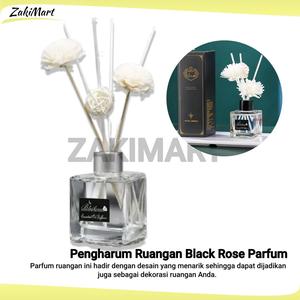 Jual Pengharum Ruangan Black Rose Parfum Diffuser Reed Stick Rattan ...