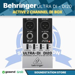 Promo BEHRINGER ULTRA DI - DI20 Active 2 Channel DI Box / Splitter Cicil 0% 3x - Kota Tangerang ...