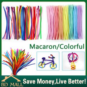 Jual 100Pcs Colorful Kawat Bulu / Kawat Mercy / Pipe Cleaner / Chenille ...