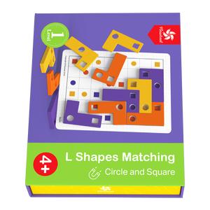 Jual L shapes matching-level 1:Circle and square (New magnet verion ...