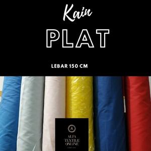 Jual Per 50 Cm Kain Plat Lebar 150 Cm Kain Layar Background - Kota ...