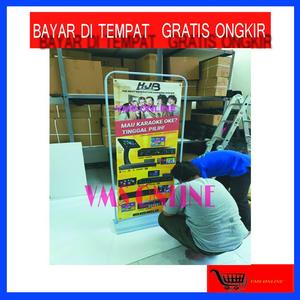Jual Standing Rangka Stand Tiang DoorFrame Door frame Dorframe Banner ...