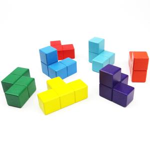 Jual SKK Child Wooden Building Toys Cubes Set Kids Educational To ...