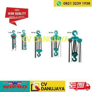 Jual Chain Block Blok 3 Ton x 5 Meter Wipro Katrol Takel - Kota ...