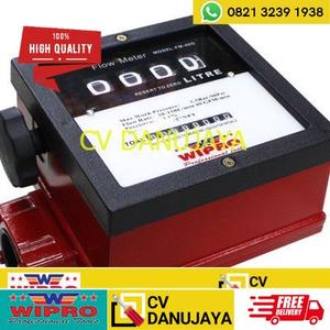 Jual Flow meter 4 digit Wipro drat 1,5" inch - Meteran Solar 4 digit ...