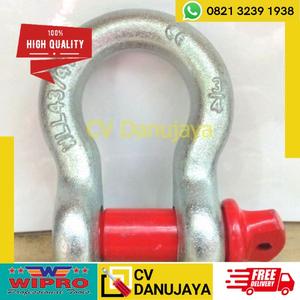 Jual Segel BOW Shackle Shacle SEKEL omega (pin) Wipro - DBT 022 - DBT ...