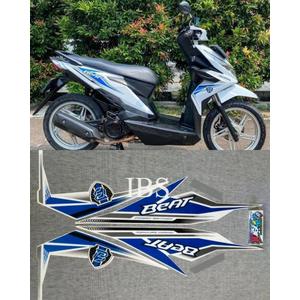 Jual STRIPING STANDAR NEW HONDA BEAT FI BIRU 2019 POLET - Kab. Magelang ...