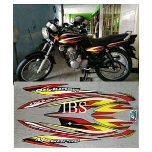 Jual STRIPING STANDAR HONDA MEGAPRO MEGA PRO MERAH 2004 POLET - Kab ...