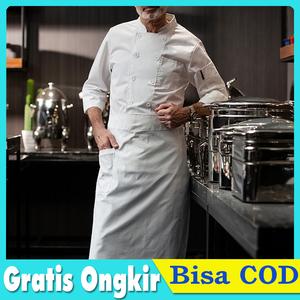 Jual Baju Koki Chef Seragam Koki Seragam Chef Lengan Panjang Pria ...