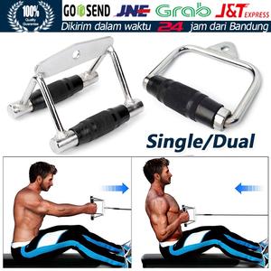 Jual D Handle Single/Dual - Cable Attachement - Handle Pegangan Gym ...