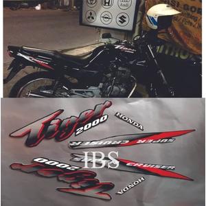 Jual TIGER MERAH HITAM 2000 STRIPING STANDAR HONDA POLET - Kab ...