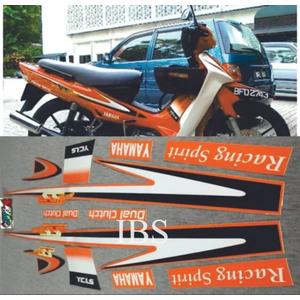 Jual STIKER STRIPING YAMAHA FIZR FIZ R SS TWO ORANGE OREN POLET - Kab ...