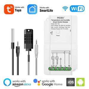 Jual Tuya WiFi Smart Temperature Humidity Switch Module Sensor Dual Relay - Jakarta Barat - Vega ...
