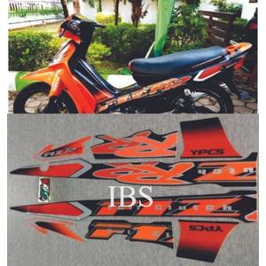 Jual STIKER STRIPING FIZ R FIZR ORANGE OREN 2002 FULL CLUTCH POLET ...