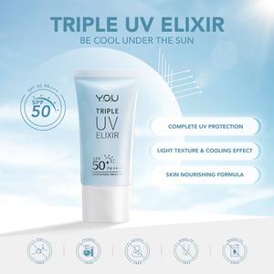 Jual YOU Sunscreen Triple UV Elixir SPF 50 PA UBA UVB Blue Light ...