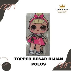 Jual TOPPER BESAR BIJIAN POLOS / TOPPER CAKE - Gambr LOL 2, Polos - Kab ...