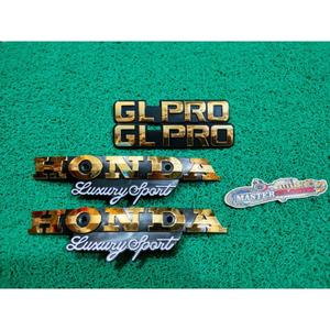 Jual Emblem tangki Gl pro + Emblem box aki Gl pro luxury sport - Kota ...
