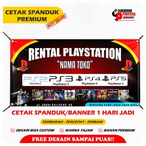 Jual CETAK SPANDUK BANNER RENTAL PLAYSTATION DESAIN PREMIUM SPANDUK ...