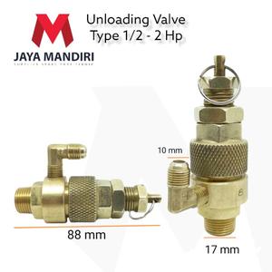 Jual Unloading Valve atau otomatis Kompresor angin type 1/2 hp - 2 Hp ...