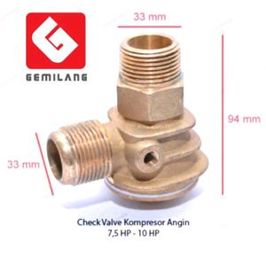 Jual Check Valve Kompresor Type 7.5 - 10 Hp - Kab. Tangerang - Mitra ...