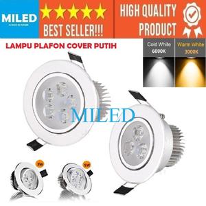 Jual LAMPU LED SPOT 3 MATA 3 LAMPU 3WATT / LAMPU TANAM PLAFON 2,5IN ...