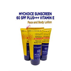 Jual MYCHOICE ADVANCE SUNSCREEN FACE AND BODY LOTION SPF60 PLUS ...