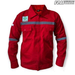 Jual WEARPACK SAFETY K3/ BAJU KERJA LAPANGAN/ BAJU - MERAH POLOS, M ...