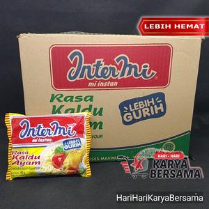 Jual INTERMI MIE INSTAN RASA KALDU AYAM ISI 40'S X 60GR- PER CARTON ...