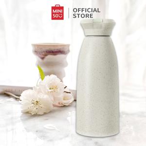 Jual MINISO Botol Minum Kaca 350ml botol minum kecil botol minuman ...
