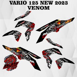Jual decal stiker striping VARIO 125 NEW 2022-2023 venom 1 - abu2 ...