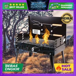 Jual Meja Lipat Alat Panggang BBQ Grill Stove Foldable - Alat BBQ 9in1 ...
