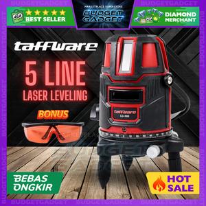 Jual Taffware Mesin Self Leveling 5 Line Laser Red Beam Infrared 4D LD ...
