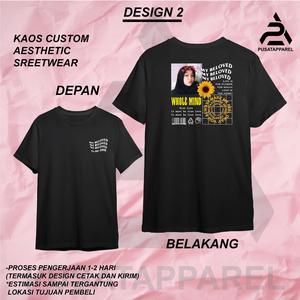 Jual T-Shirt kaos foto Ayang Aesthetic streetwear design custom foto ...