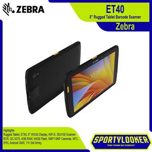 Jual Zebra ET40 8" Rugged Android Tablet PDT Barcode Scanner - Kota ...