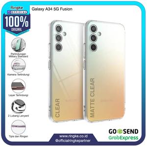Promo Ringke Samsung A34 Fusion Casing Softcase Tipis Anti Banting ...