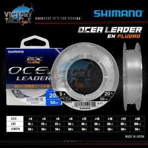 Jual Leader Shimano / SHIMANO OCEA LEADER EX FLUORO 50 METER MADE IN ...