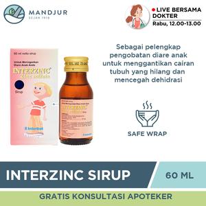 Jual Interzinc Sirup 60 mL - Obat Diare Anak - Jakarta Pusat - mandjur | Tokopedia