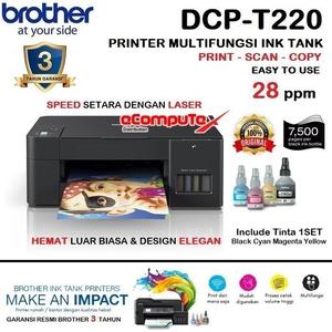 Jual PRINTER BROTHER DCP-T220 DCP T220 ALL IN ONE PRINT INFUS GARANSI ...