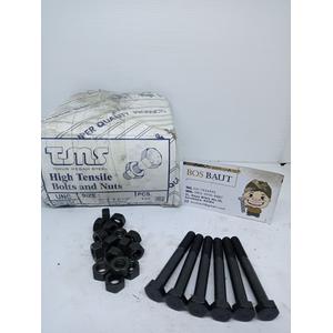 Jual Baut Mur Baja UNC / INCHI 8.8 5/16X2-1/2 Hitam - Kota Surabaya ...