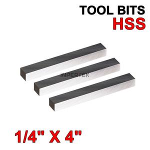 Promo Pahat HSS 1/4 X 4 Tool Bit 1/4*4 Mata Pisau Bubut Square 1/4X1 ...