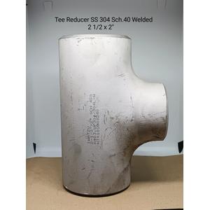 Jual Tee Reducer Las SS 304 Sch. 40 Welded 2 1/2" x 2" inch - Jakarta ...