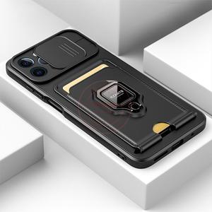 Promo CASE HP IPHONE 12 12 PRO 12 PRO MAX CARD SLOT HOLDER KICK STAND ...