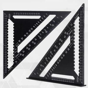 Jual (New) Speed Square Solid Black 12" Premium / Penggaris Segitiga ...