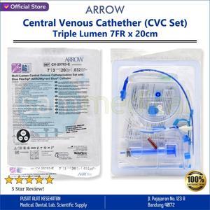 Jual Arrow Central Venous Catheter (Cvc Set) Triple Lumen 7Fr X 20Cm ...
