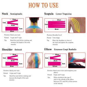 Jual Kinesio Tape Taping Otot Kinesiology Olahraga Terapi Cidera 5m x ...