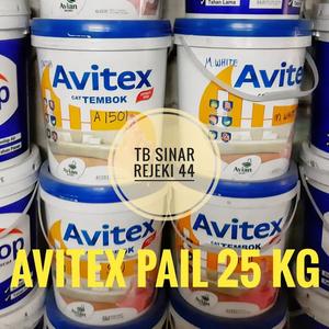 Jual [CARGO] AVITEX PAIL 25 KG CAT TEMBOK INTERIOR WARNA READY MIX ...
